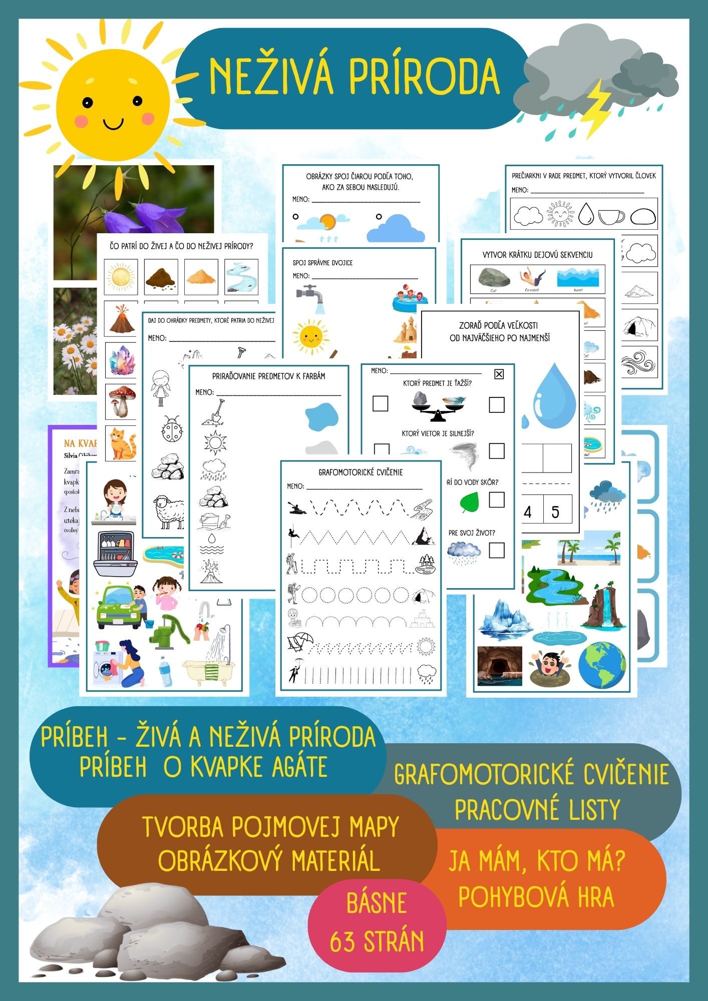 Neživá príroda - Prírodoveda | UčiteliaUčiteľom.sk